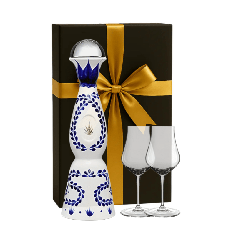 Clase Azul Reposado Tequila Gift Box W/ 2 Tequila Glasses 750ml ...