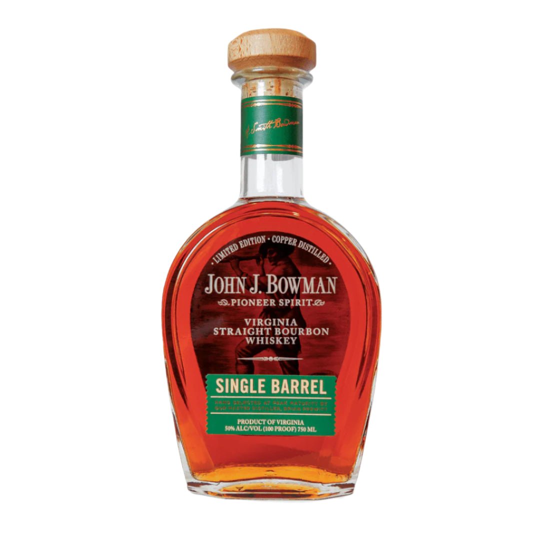 John J. Bowman | Virginia Straight Bourbon Whiskey | Single Barrel ...