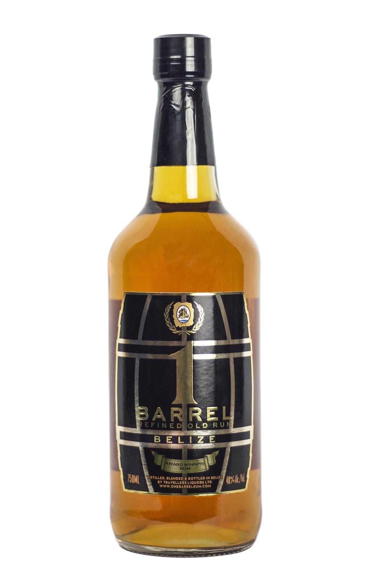 One Barrel Refined Old Rum From Belize - 750ml – Bottles2Gift